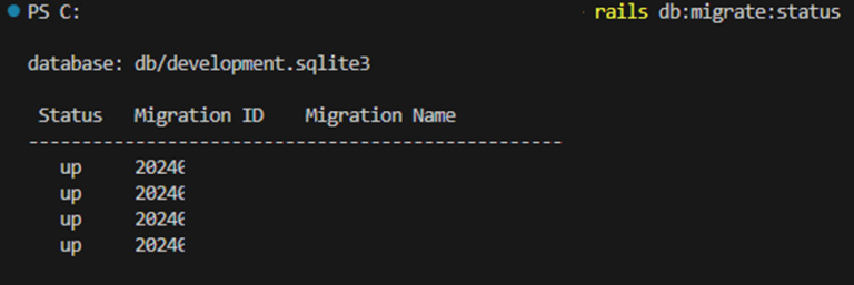 【ruby On Rails】 Migrateしたのにmigrations Are Pending と表示される 副業社長
